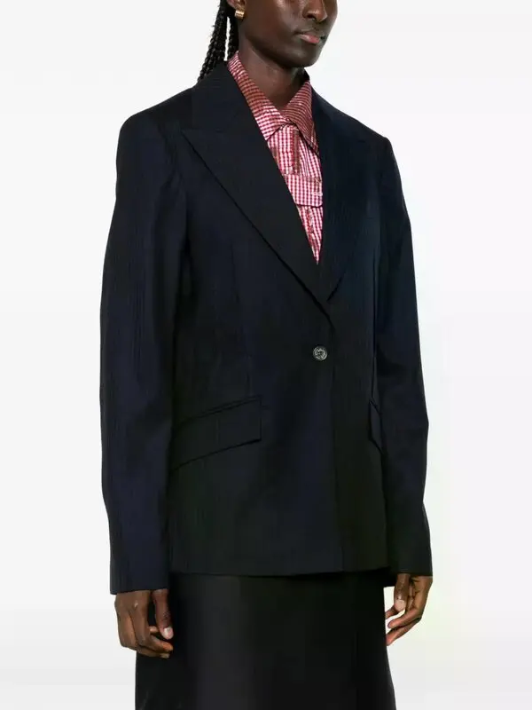 KIKO KOSTADINOV Single-breasted Pinstripe Blazer