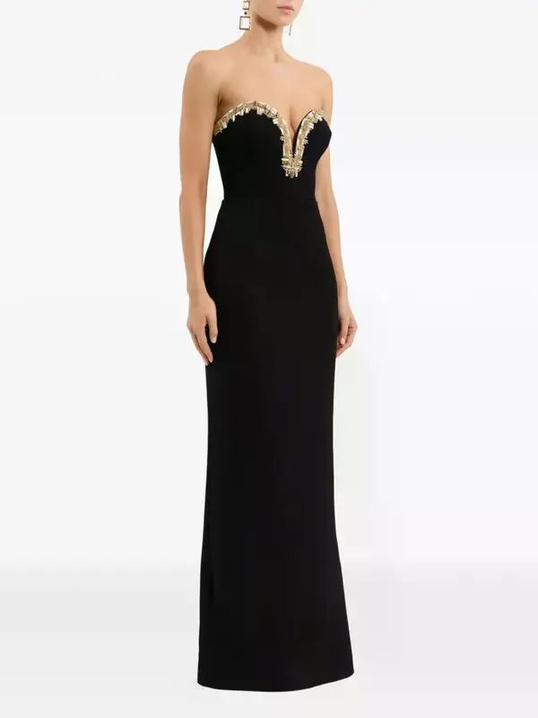 Rebecca Vallance Alexandrite Gown - Black