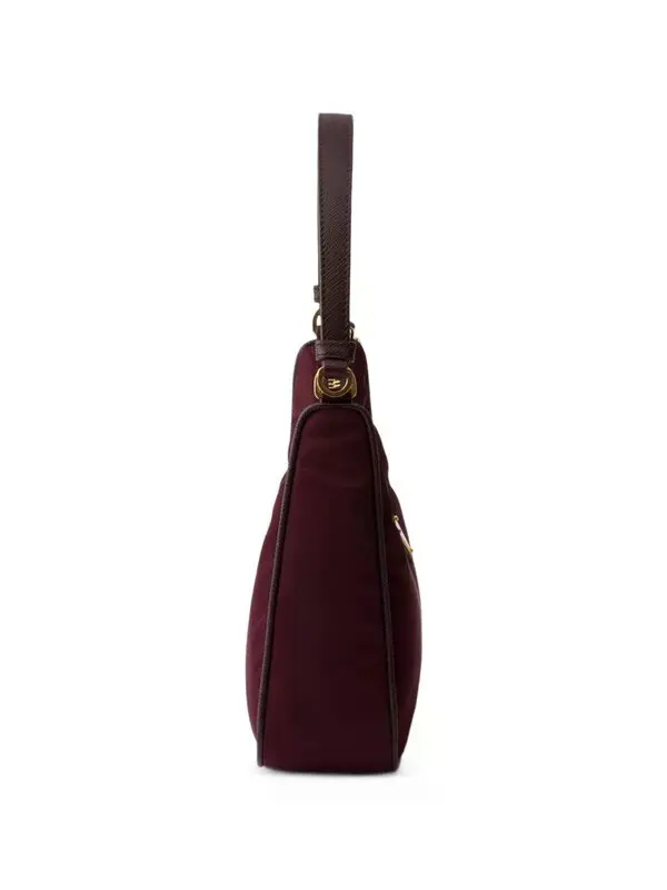 Prada Re-edition 2005 Re-nylon And Saffiano Leather Mini Shoulder Bag - Red