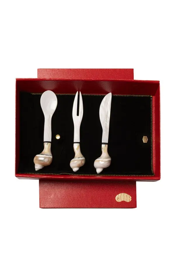 GOHAR WORLD Mother Of Pearl Apertif Set - Multi
