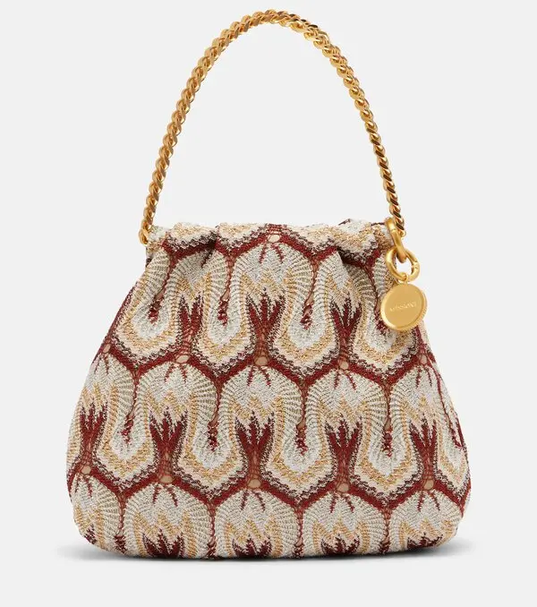 Missoni Mini Lame Clutch - Brown