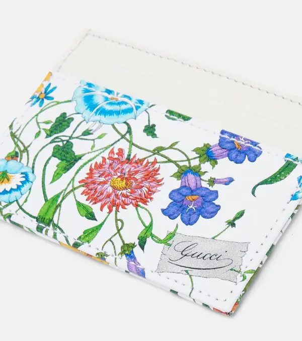 Gucci Flora Canvas Card Holder
