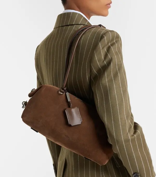 Max Mara Suede Shoulder Bag