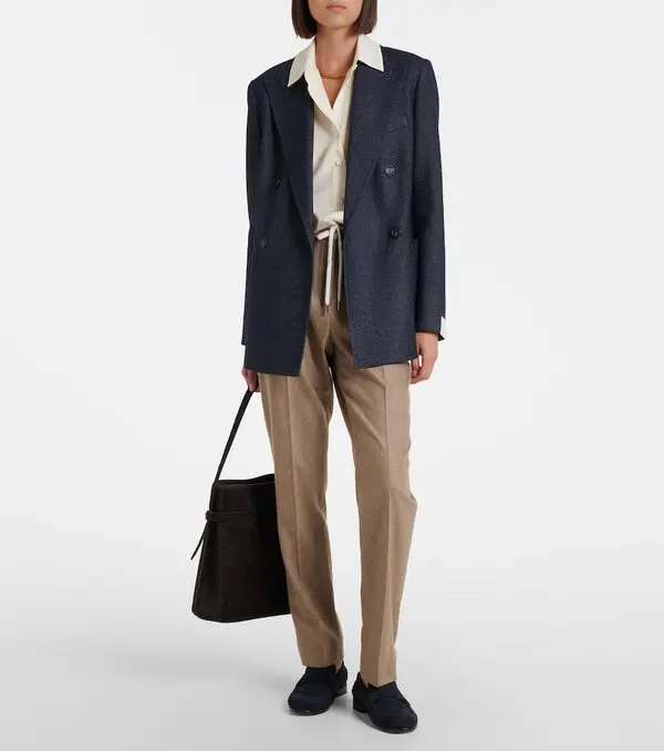 Eleventy Herringbone Blazer