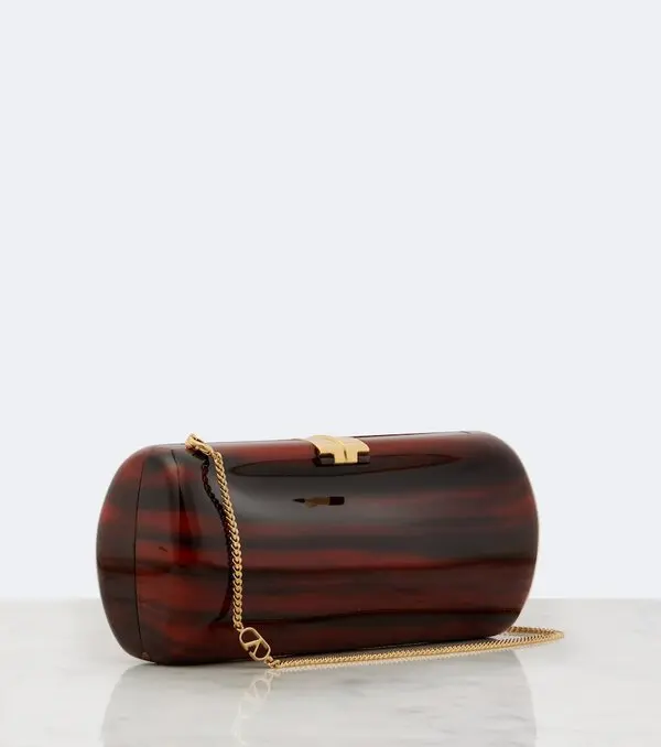 Valentino Garavani Vlogo Embellished Clutch