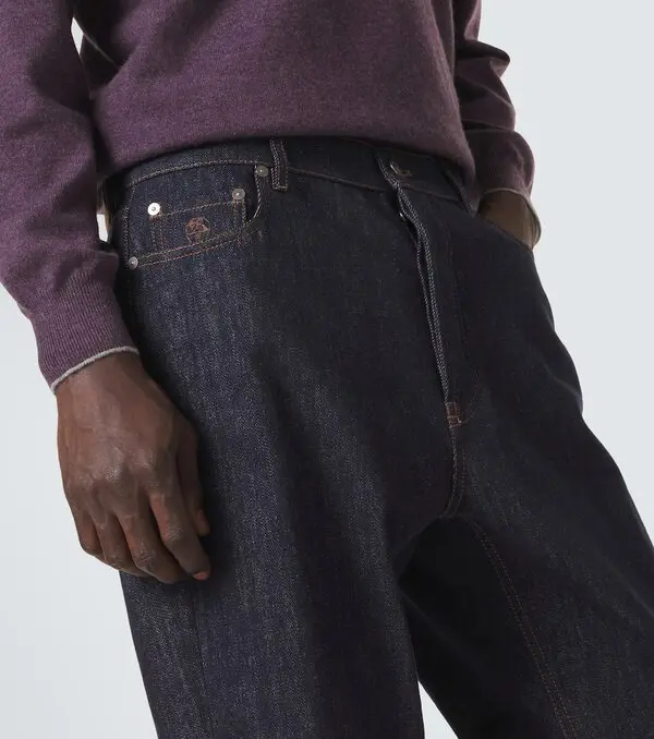 Brunello Cucinelli Mid-rise Slim Jeans