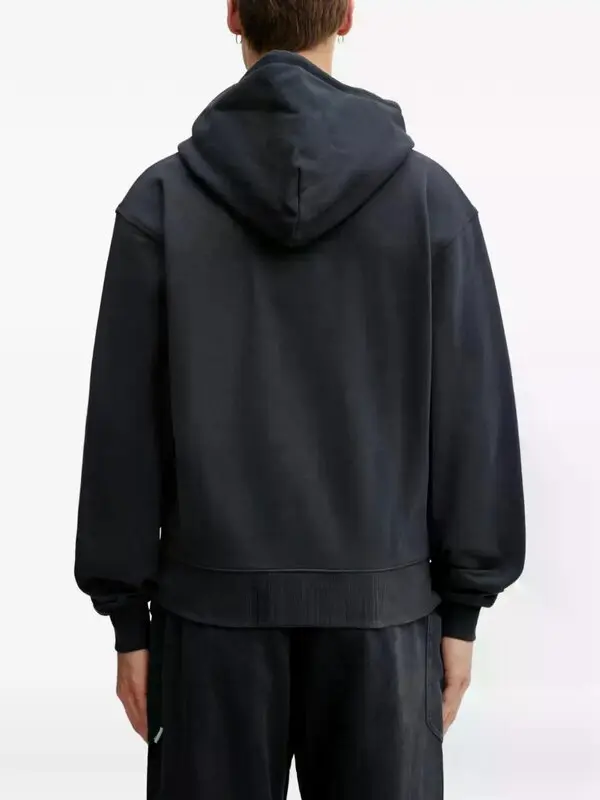 Gramicci Logo Patch Zip-up Hoodie - Black