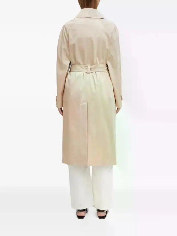 Lacoste Double-breasted Belted Trench Coat
