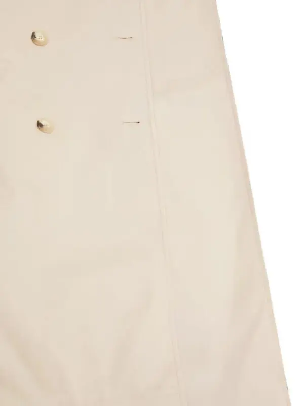 Lacoste Double-breasted Belted Trench Coat