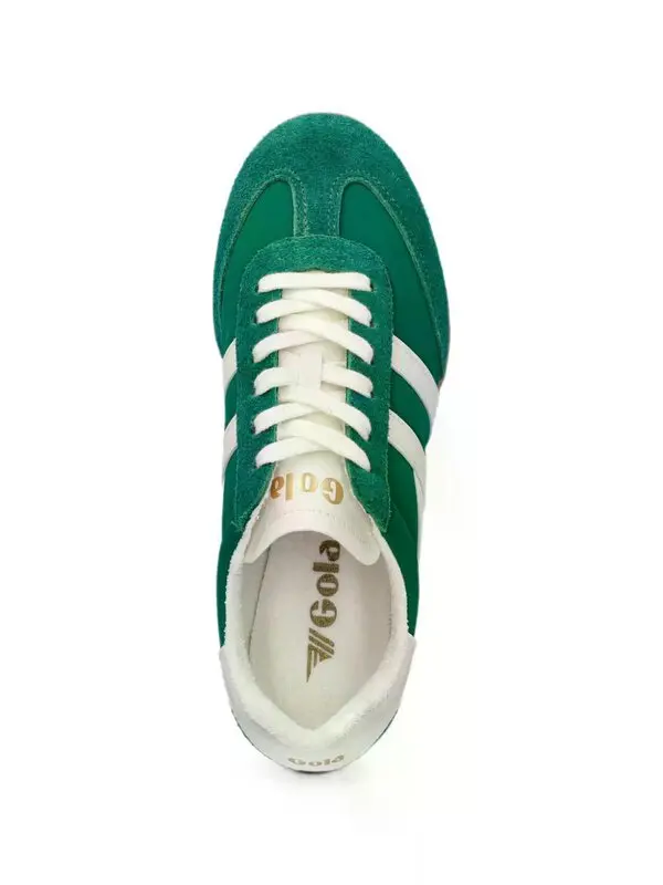 Gola Sprinter Suede Panelled Sneakers - Green
