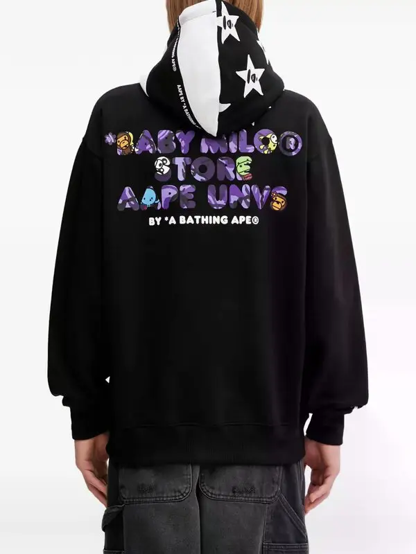 AAPE BY *A BATHING APE X Baby Milo Hoodie - Black