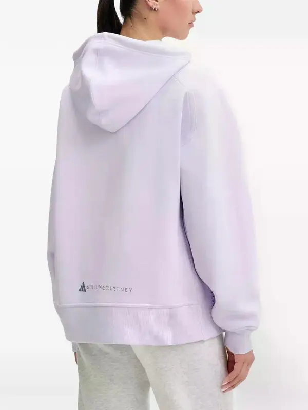 Adidas By Stella McCartney Logo-print Zip-up Hoodie