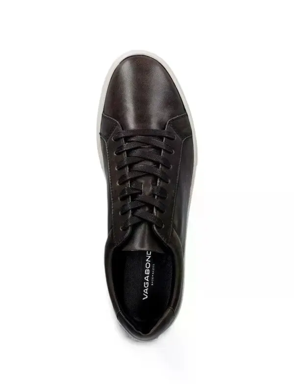 VAGABOND SHOEMAKERS Paul 2.0 Leather Lace-up Sneakers - Brown