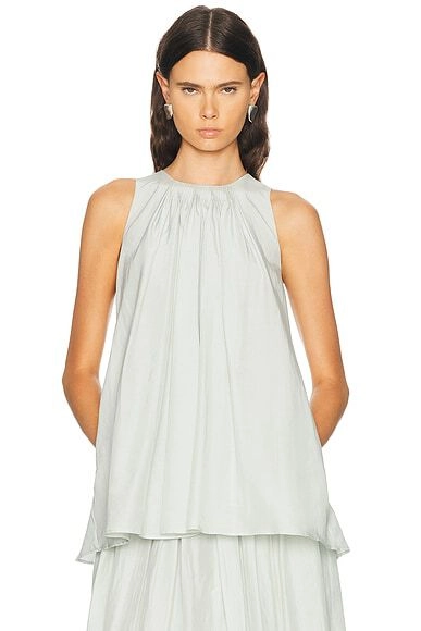 Loulou De Saison Liao Pleated Neckline Blouse