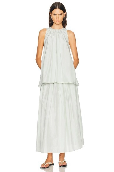 Loulou De Saison Liao Pleated Neckline Blouse
