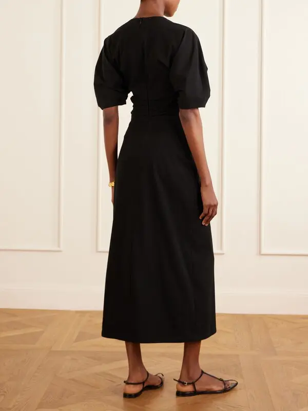 Proenza Schouler Clarissa Cotton-blend Jersey Midi Dress