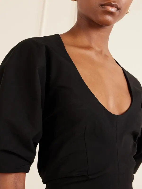 Proenza Schouler Clarissa Cotton-blend Jersey Midi Dress
