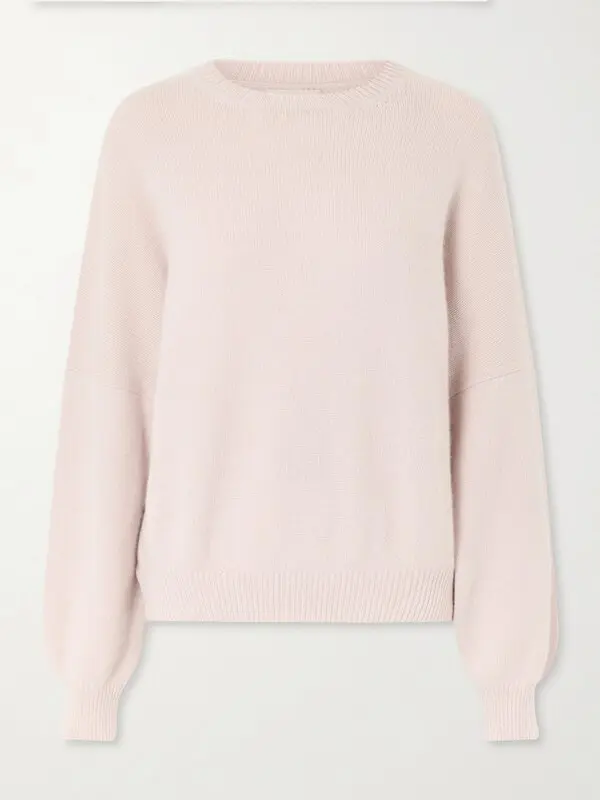 Khaite Margaux Cashmere Oversized Sweater - Pink