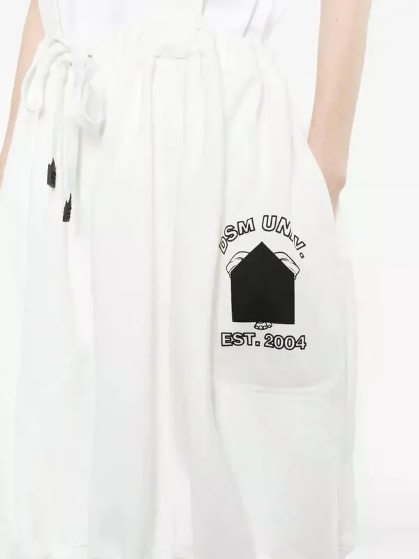 DSM - DOVER STREET MARKET Dover Street Market X Kei Ninomiya Buckle-strap Drawstring Skirt