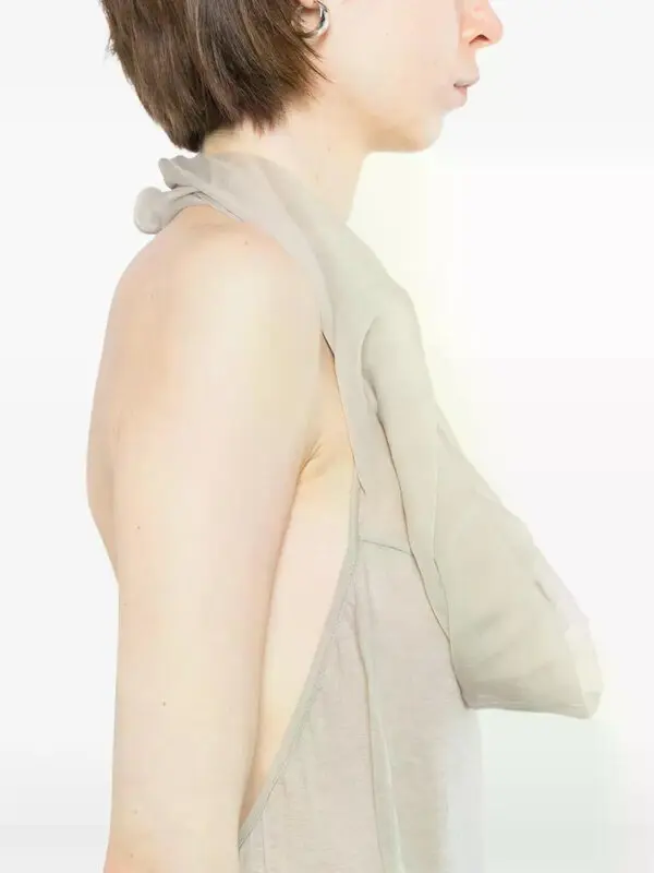 Rick Owens Sunburn Halter Tank Top