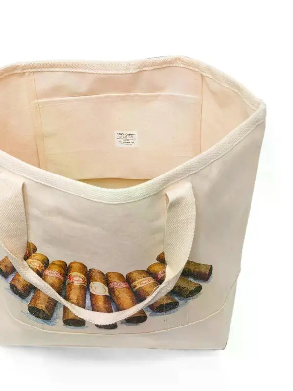 MELT Graphic-print Canvas Tote Bag