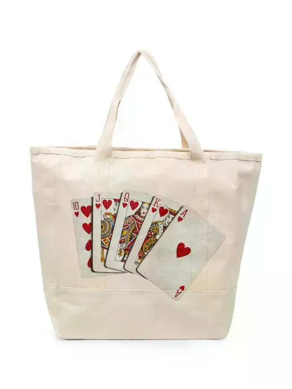 MELT Playing Card Print Tote Bag