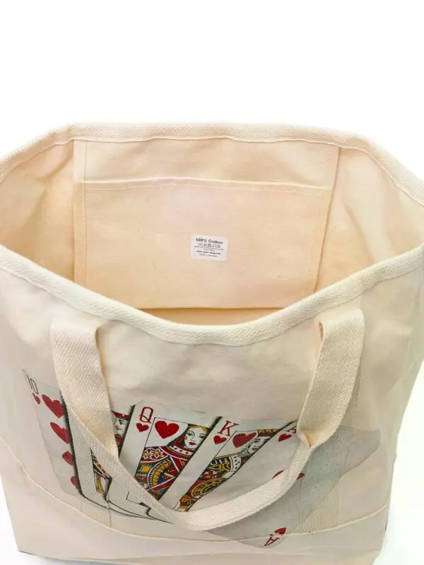 MELT Playing Card Print Tote Bag