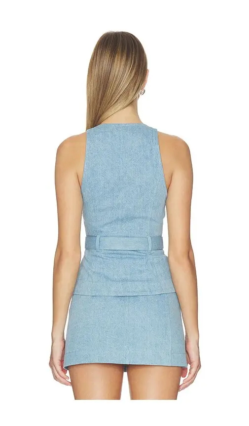 LOVERS AND FRIENDS Jacquie Denim Top