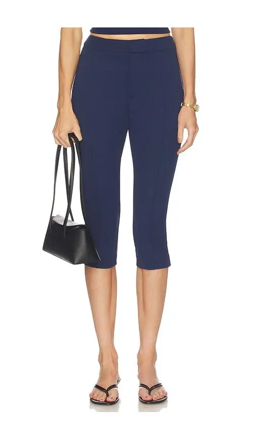 SEROYA Samra Capri Pant - Navy