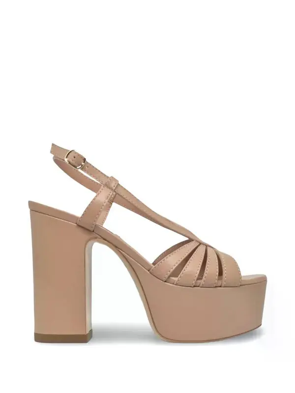 Casadei Elsa Heeled Sandals - Neutrals