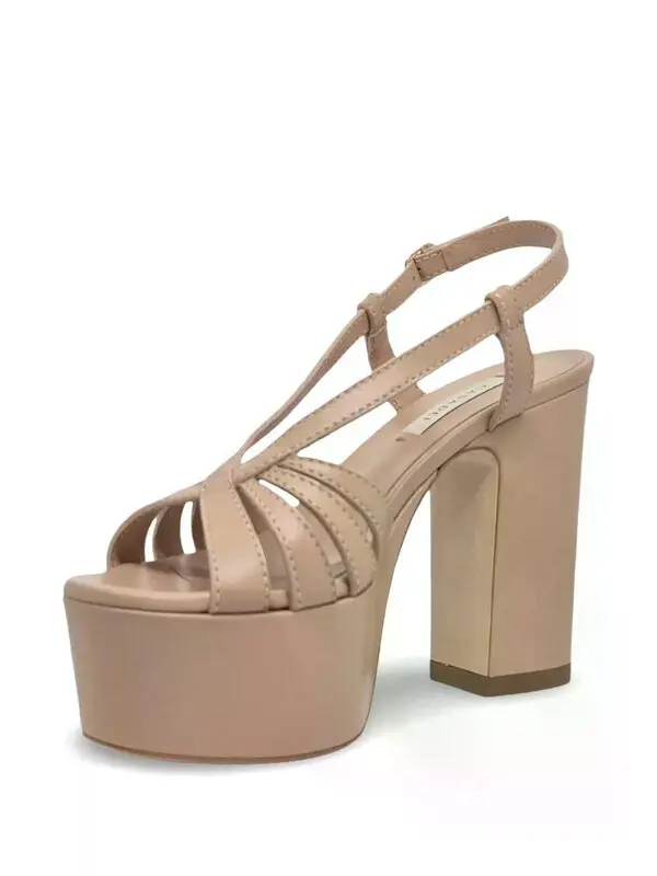 Casadei Elsa Heeled Sandals - Neutrals