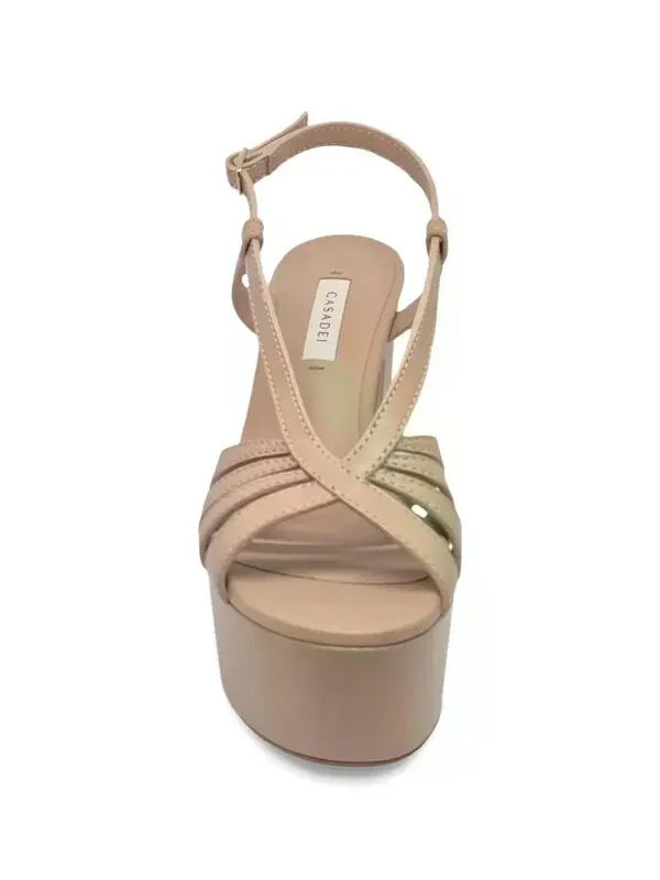 Casadei Elsa Heeled Sandals - Neutrals