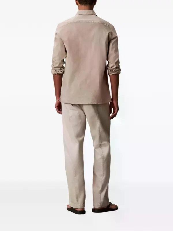 Calvin Klein Panelled Straight-leg Trousers
