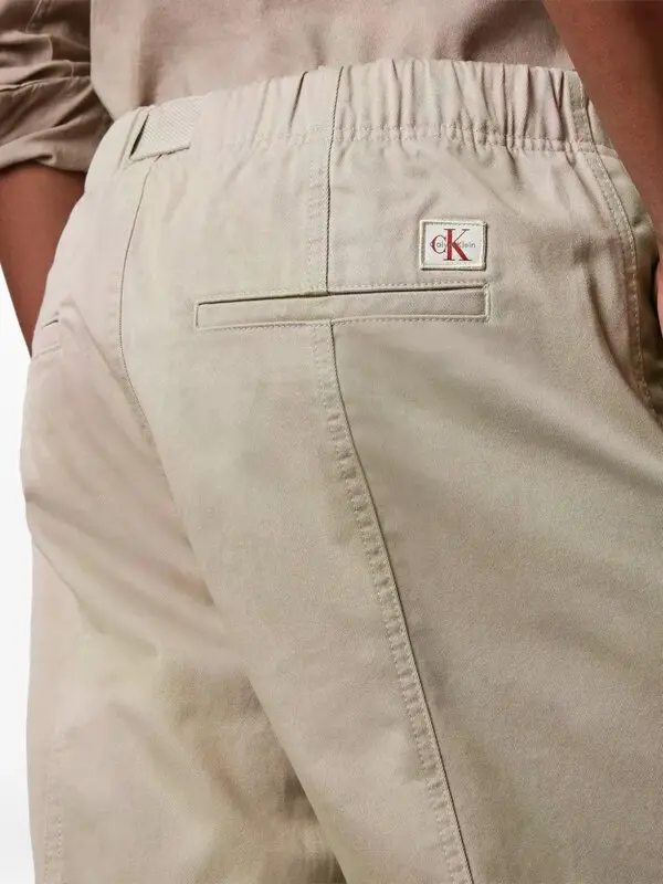Calvin Klein Panelled Straight-leg Trousers