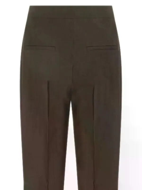 Max Mara Tailored Pressed-crease Trousers - Brown