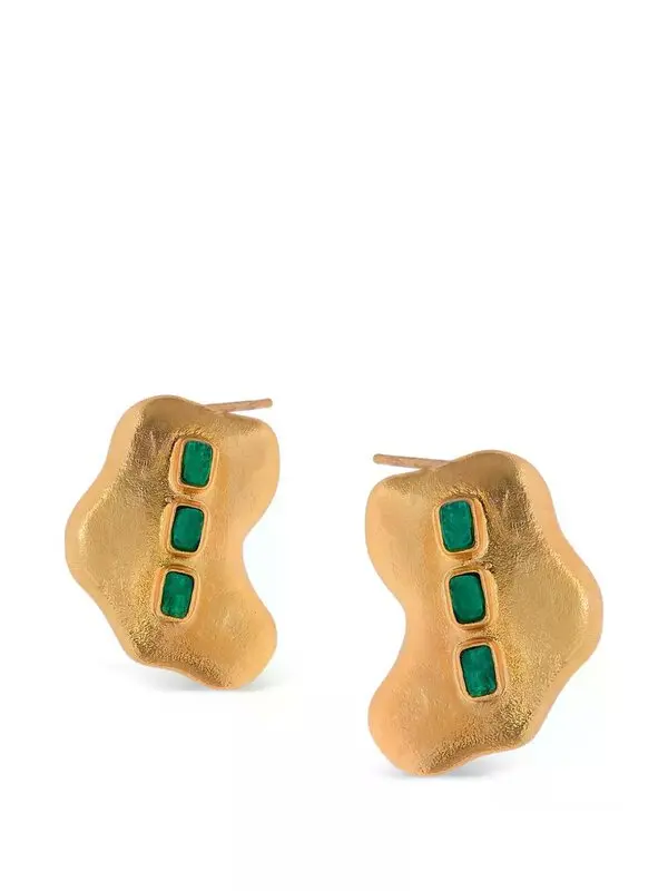 FENOMENA Muzo Emerald Earrings