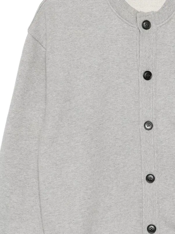 LOW CLASSIC Button-up Sweatshirt