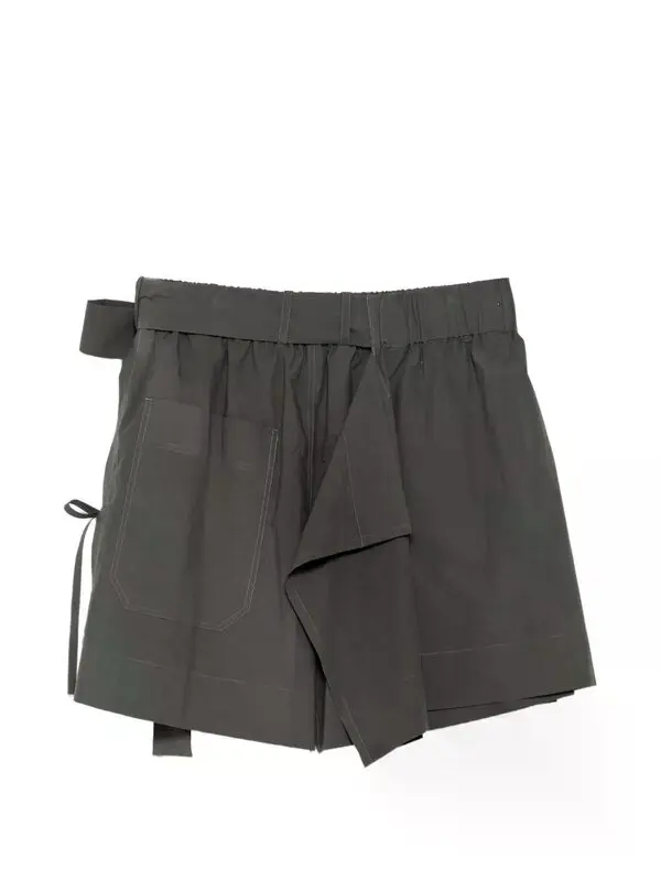 CRAIG GREEN Layered Floral-print Shorts