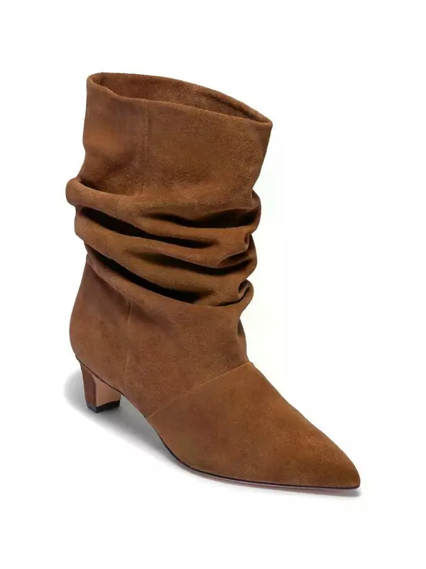 Bernardo Etta Suede Ankle Boots - Brown