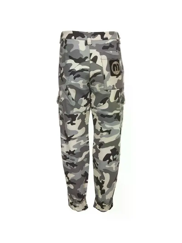 Miu Miu Camouflage Print Cargo Pants