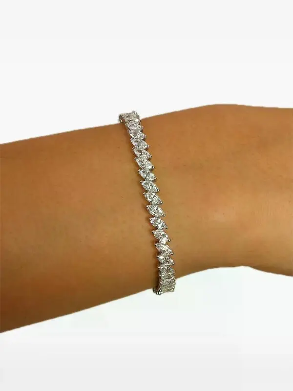 JEWELS AFICIONADO Eloise Diamond Tennis Bracelet