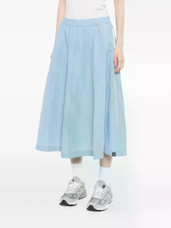 AGNES B. Ribstop Midi Skirt