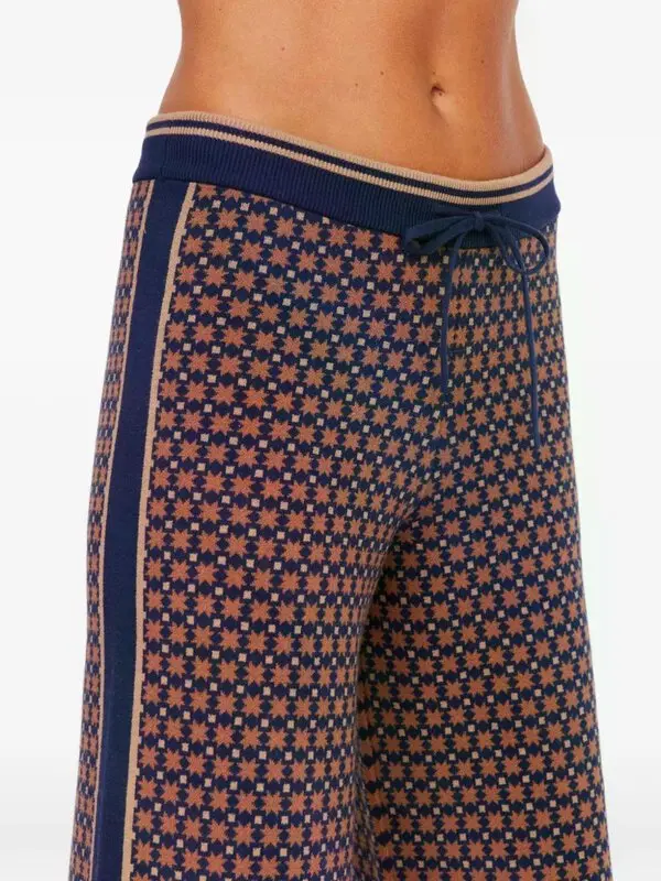 The Upside Lumiere Geometric-pattern Track Pants