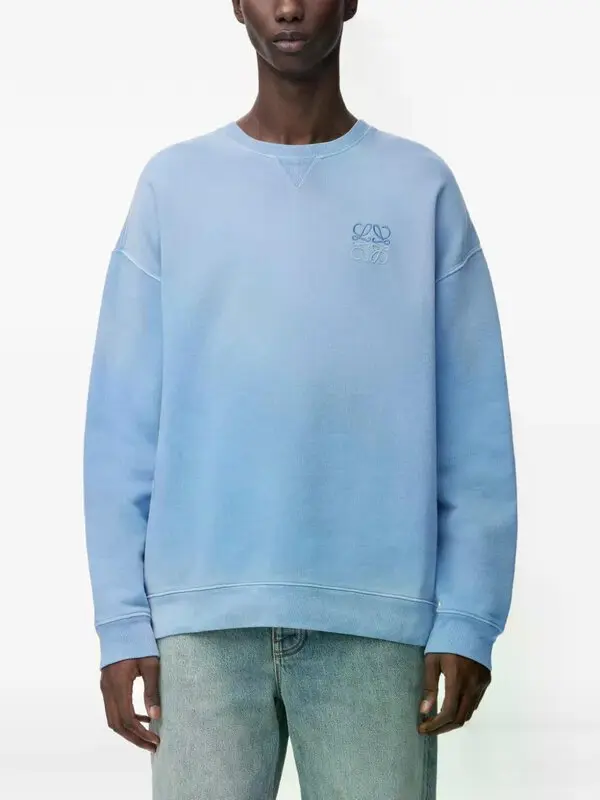Loewe Embroidered Anagram Sweatshirt