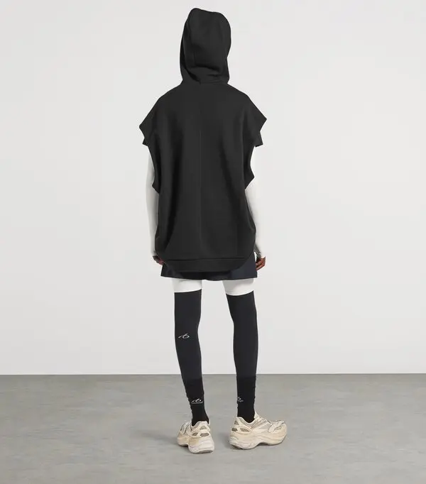 Balenciaga Sleeveless Cotton Hoodie
