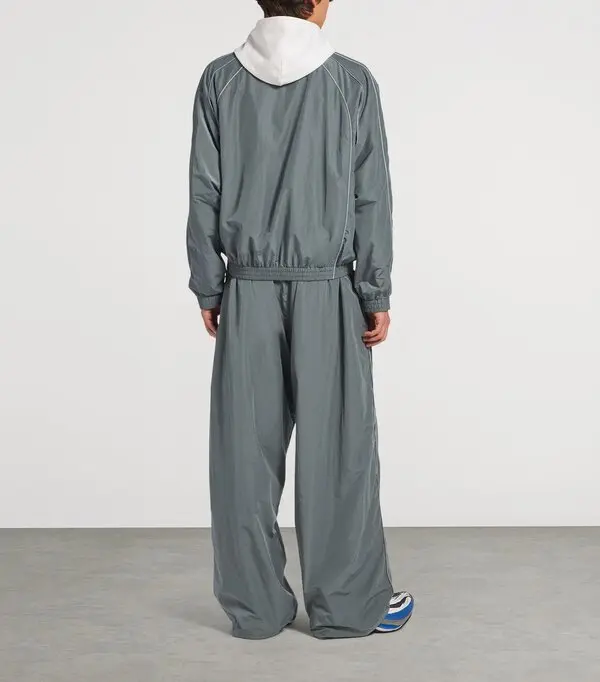 Balenciaga Technical Zip-up Jacket - Grey