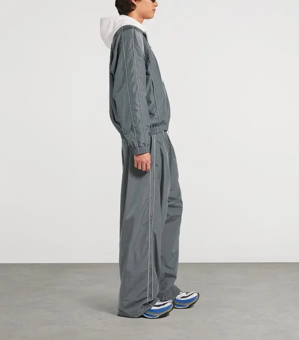 Balenciaga Technical Zip-up Jacket - Grey