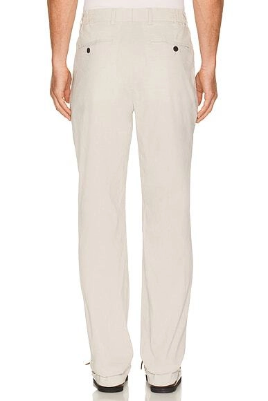 Theory Standard Pant In Good Linen - Silver Cloud
