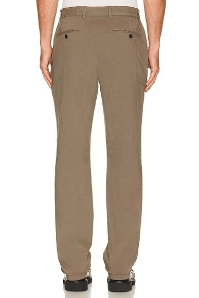 Theory Standard Pant In Good Linen - Morel