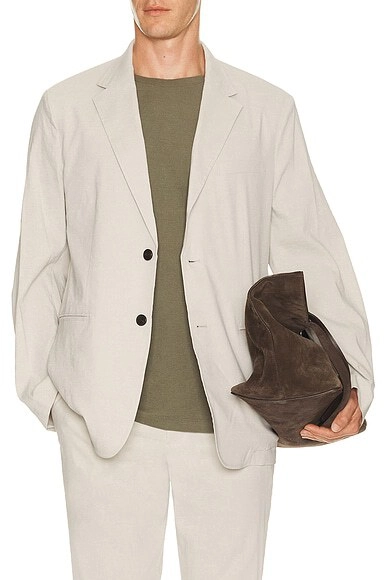 Theory Standard Blazer - Silver Cloud